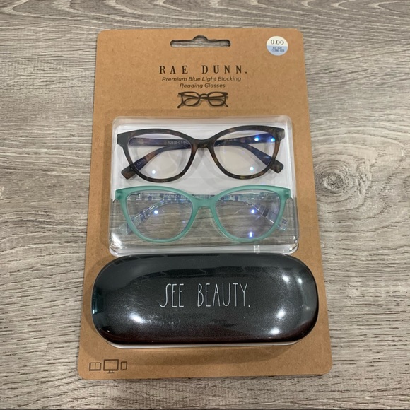 Rae Dunn | Accessories | Nwt Rae Dunn Blue Light Reading Glasses | Poshmark